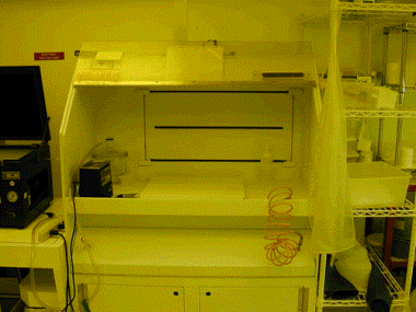 Solvent Hood (Litho Area) | ORP Core Facilities | University of Arizona